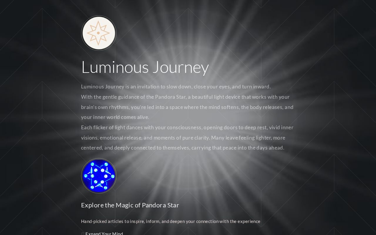 LUMINOUS JOURNEY